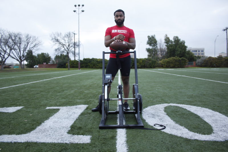 run rocket speed training with athlete – Run Rocket